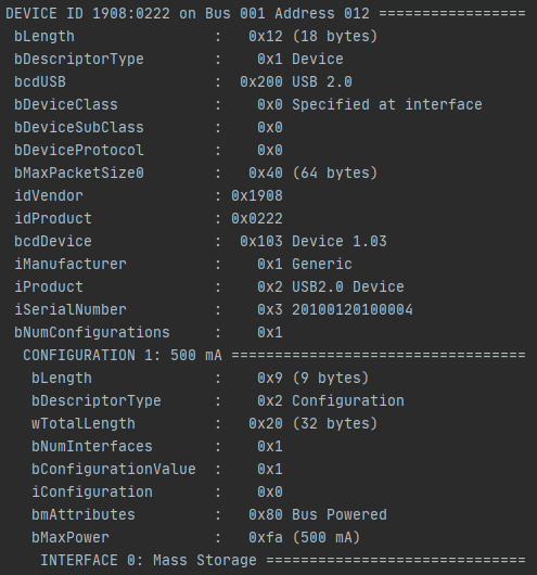 Windows环境下基于Python的PyUSB库开发USB通讯_notimplementederror: operation not supported or un-CSDN博客