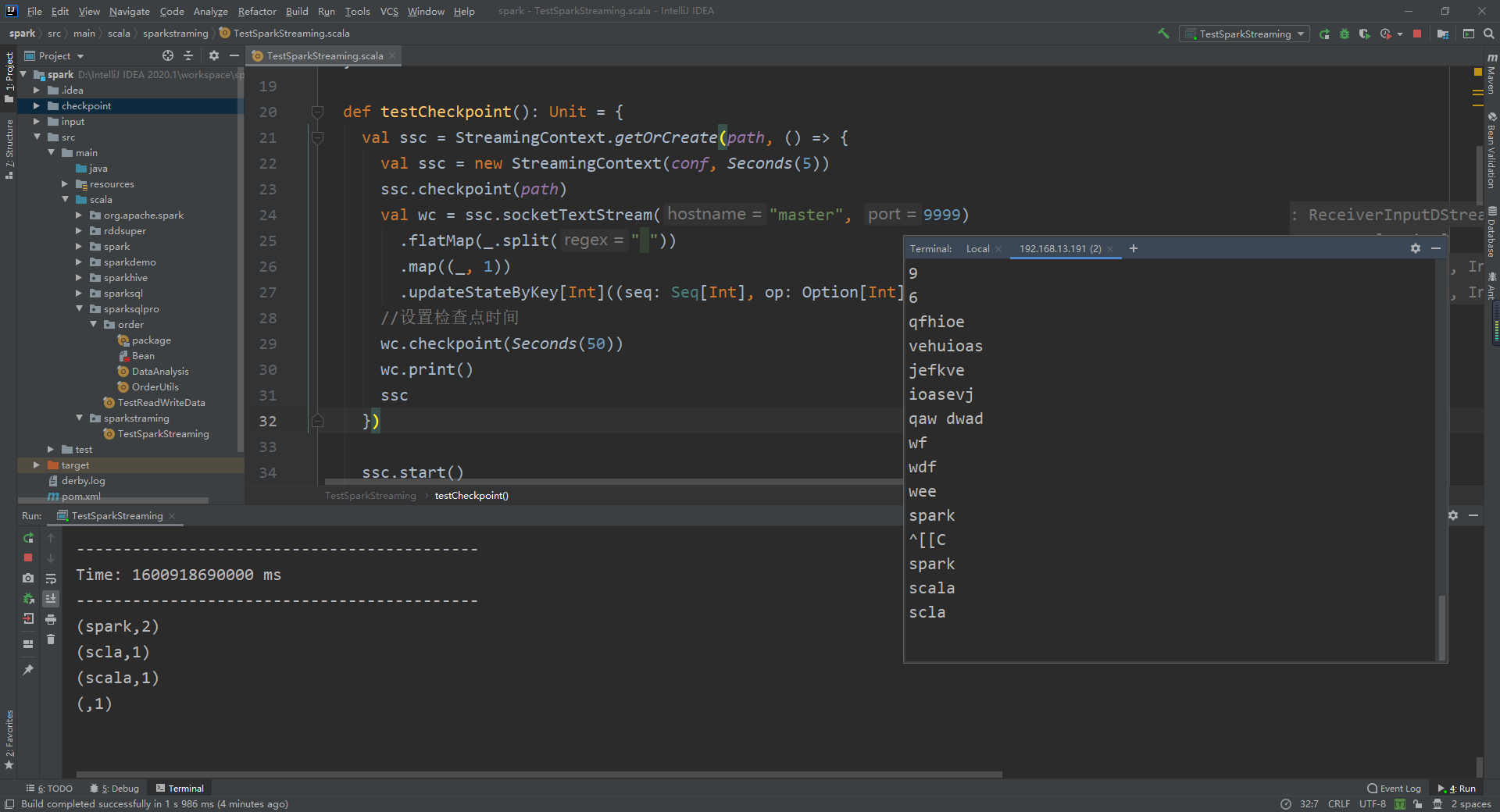 Spark Streaming 的checkpoint机制_spark streaming的checkpoint-CSDN博客