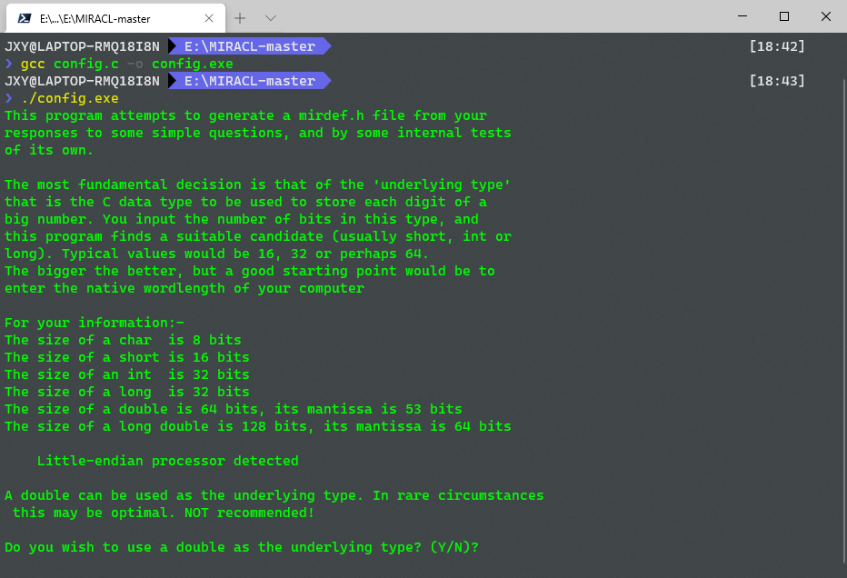 编译并使用Miracl大数运算库（使用Visual Studio 2019）_编译并使用miracl大数运算库(使用visual studio 2019)-CSDN博客
