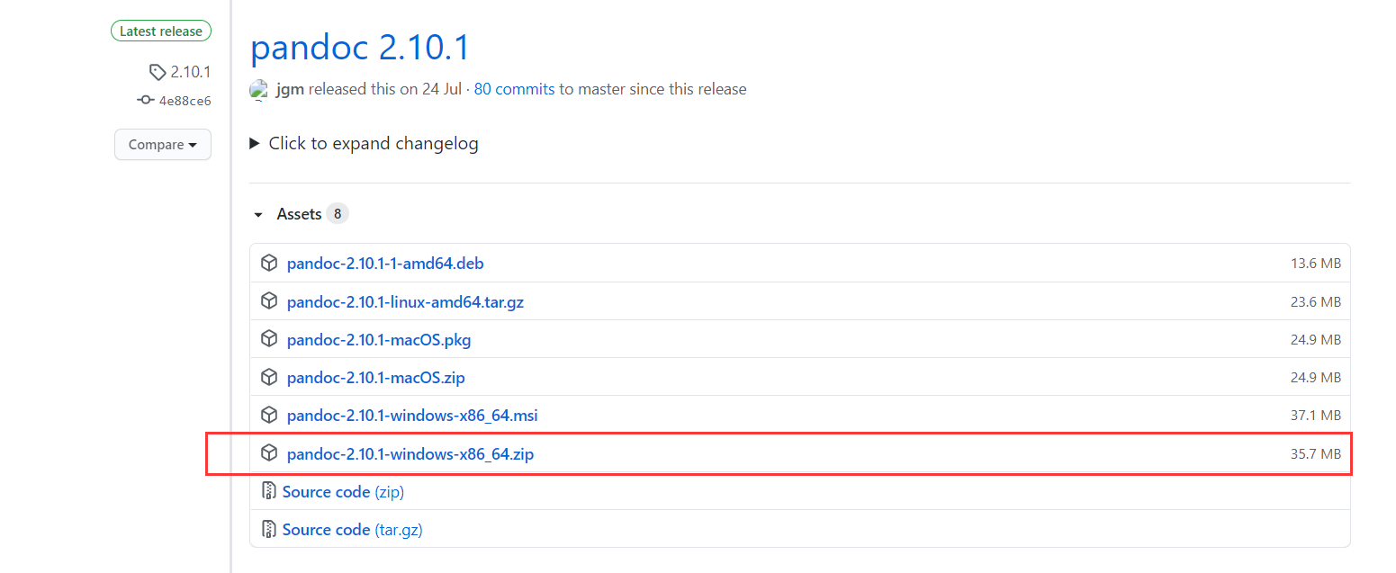 Typora安装 Pandoc实现导出功能_typora pondnc-CSDN博客