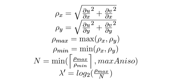 虚拟贴图理论篇之Texture Filtering_各向异性采样是什么意思-CSDN博客