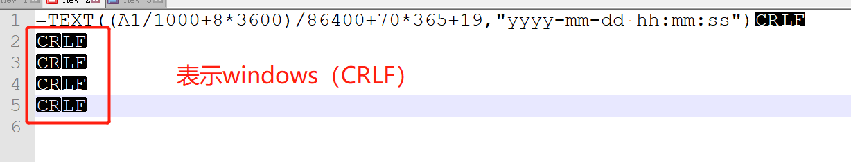 windows 换行符与 unix 换行符_windows(crlf)和unix(lf)-CSDN博客