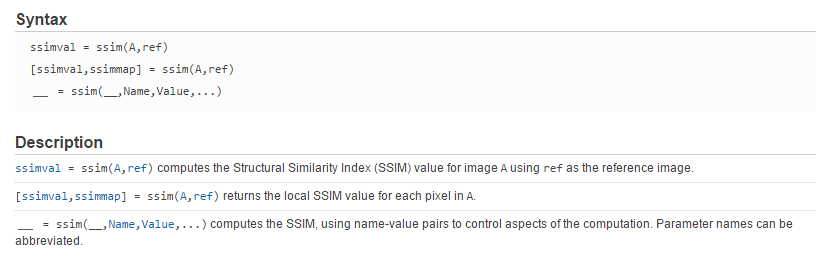 matlab实现图像质量评价指标SSIM和PSNR_matlab 图像拼接质量评价-CSDN博客