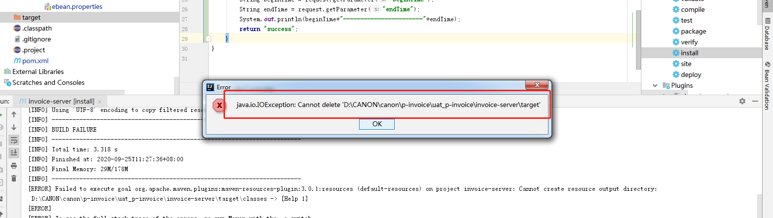 IDEA install报错：Cannot create resource output directory_idea cannot create resource output ...
