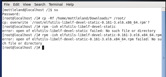 elfutils-libelf-devel-static软件包安装遇到的问题-CSDN博客