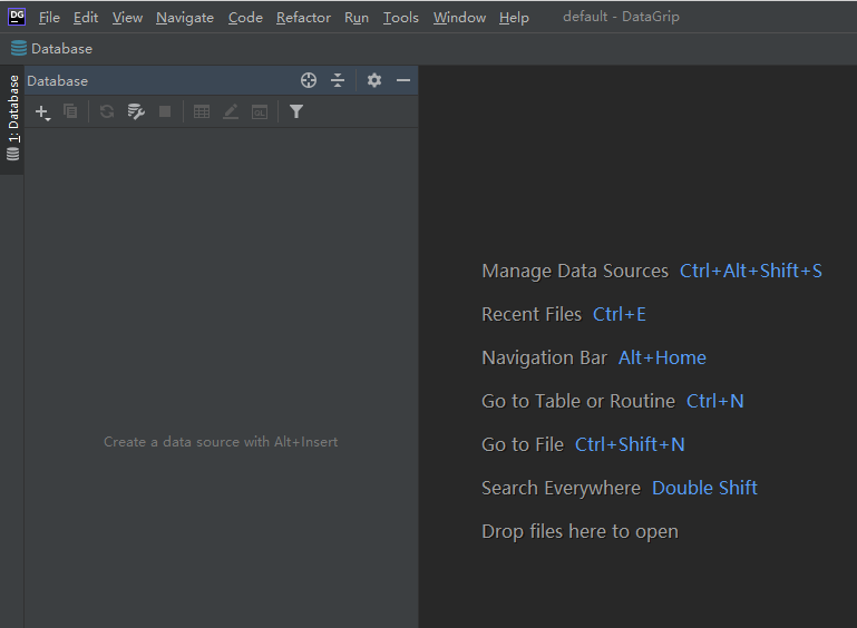 第一次用DatdGrip创建表格_datagrip设计表模型-CSDN博客