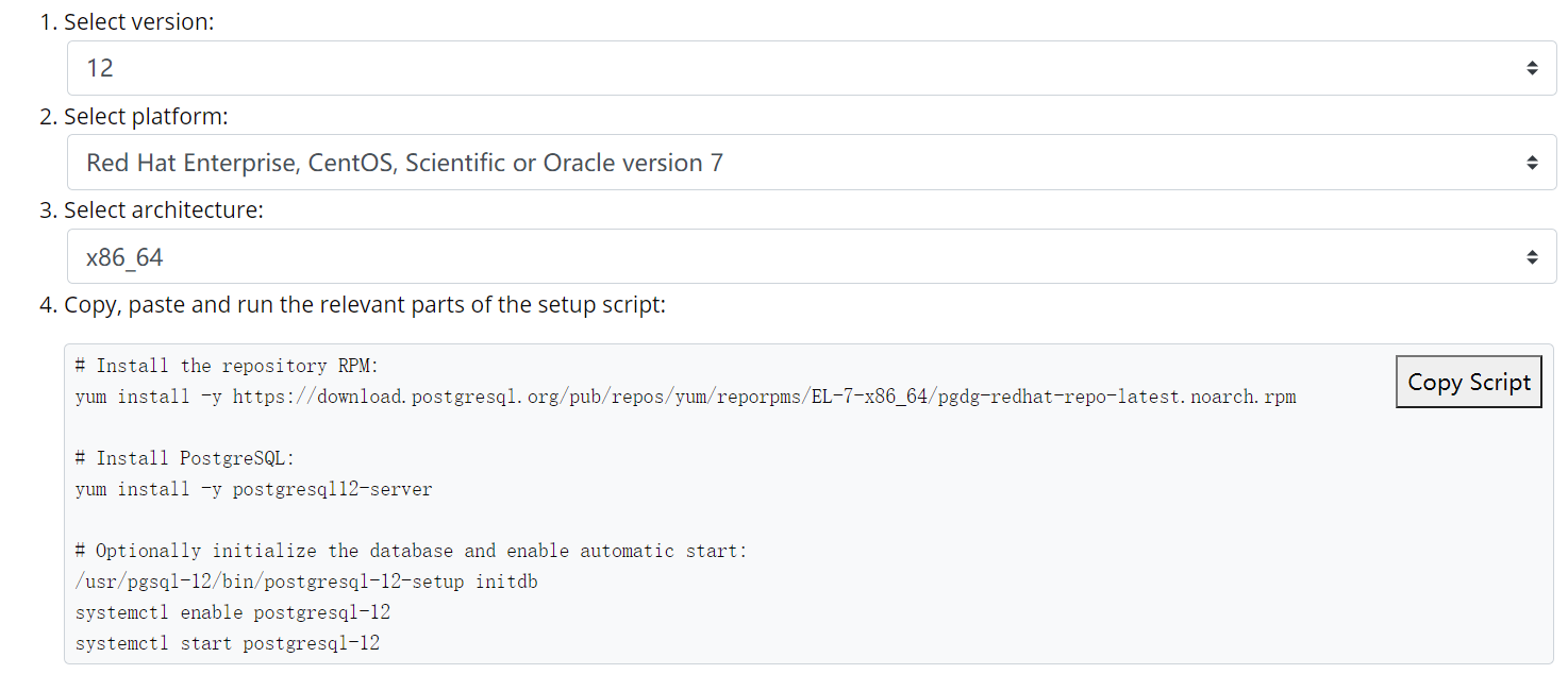 Linux之postgresql 12.4安装-CSDN博客