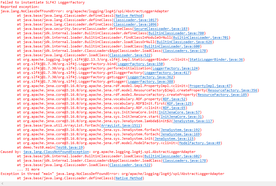 Jena配置踩坑记录（部分解决）_unable to derive module descriptor for-CSDN博客