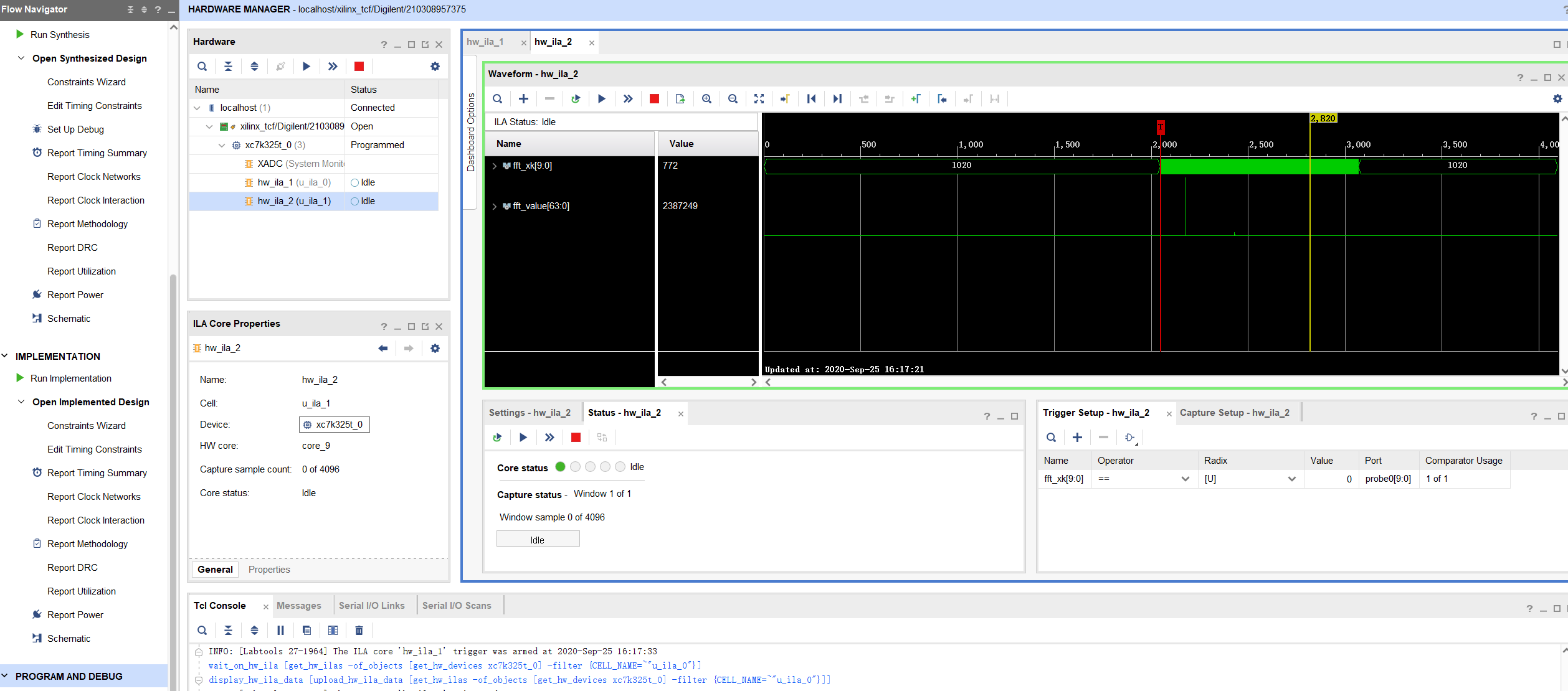 基于FPGA应用FFT IP核实现1024点fft运算_fpga做1024点fft要多久-CSDN博客