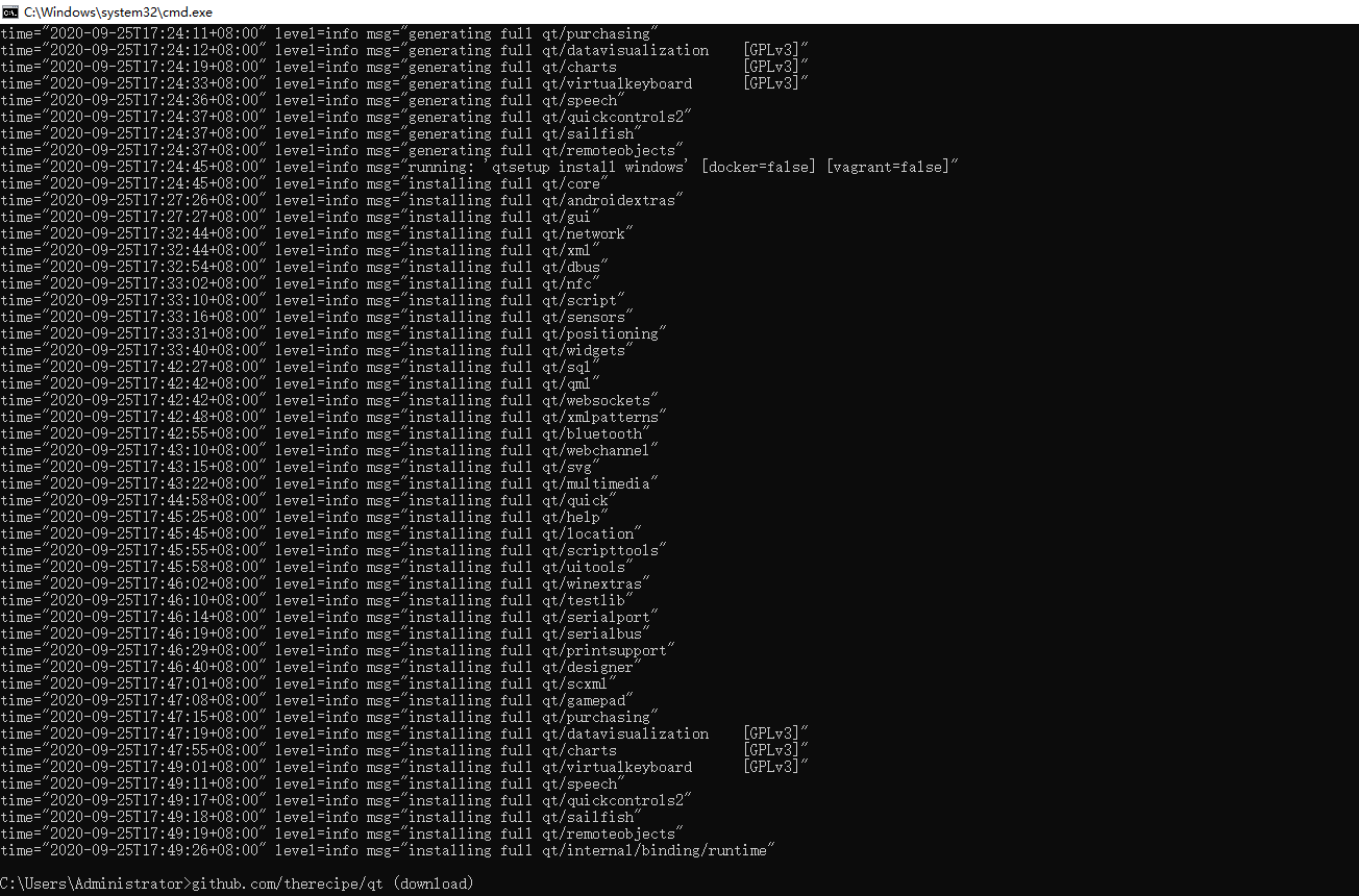 golang 在windows中安装GUI桌面图形库 therecipe/qt_go-qt 下载-CSDN博客