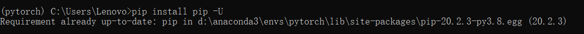 Script file ‘D:\Anaconda3\envs\pytorch\Scripts\pip-script.py‘ is not present 解决方法-CSDN博客