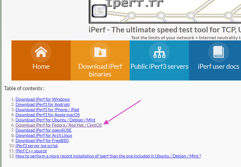在centos 7/8 安装iperf3最新版本。_centos8 安装iperf-CSDN博客