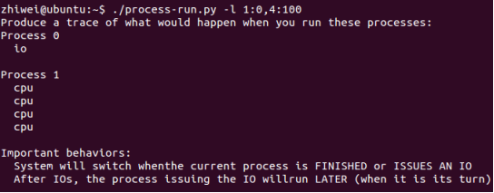 操作系统导论第四章作业解答_process-run.py-CSDN博客
