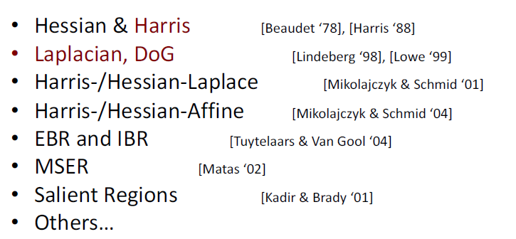 CS131 课件学习+拓展延申（持续更新）_scale invariant region selection-CSDN博客