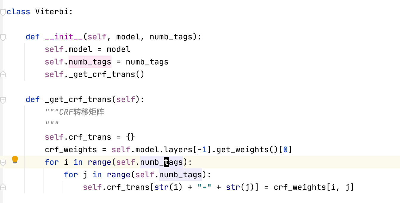 keras 中文ner使用，crf 原理以及转移矩阵解读_crf转移矩阵-CSDN博客