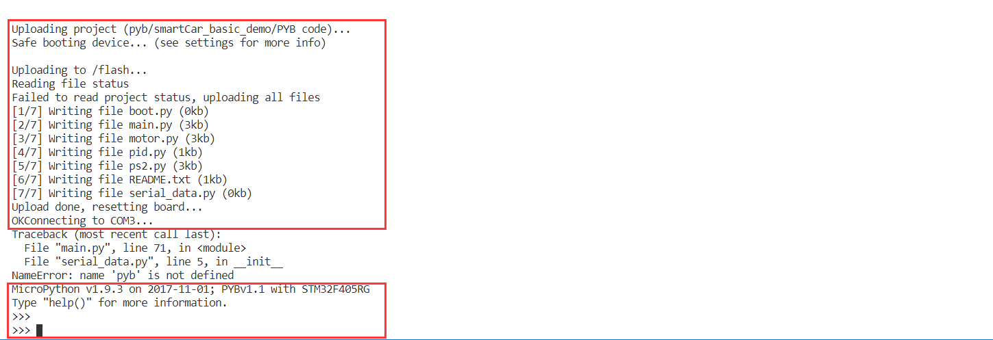 Micropython——使用vs Code进行pyb开发调试及py工程文件上传下载pymakrjson文件 Csdn博客