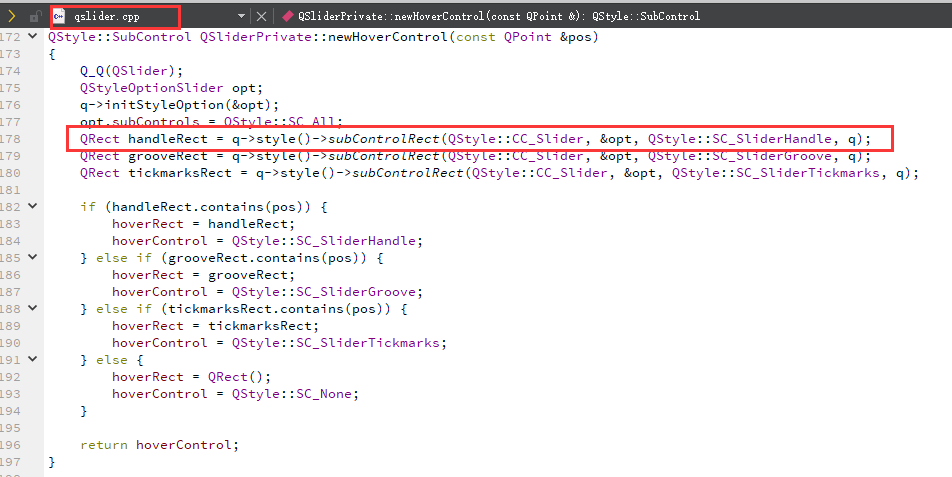 Qt中的QSlider控件组合，以及获取handler的位置_qt handle-CSDN博客