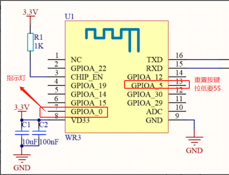 基于涂鸦模组二次开发wifi篇——WB3模组_涂鸦wr3模组-CSDN博客