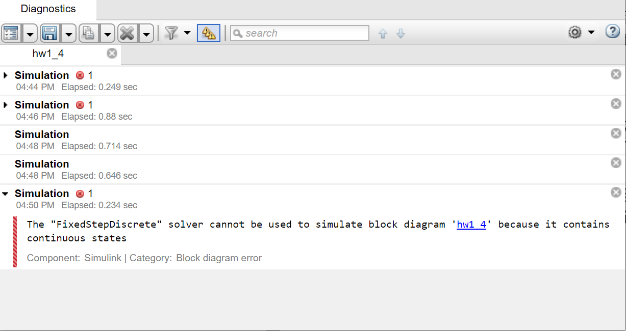 MATLAB Simulink仿真报错解决办法_fixedstepdiscrete-CSDN博客