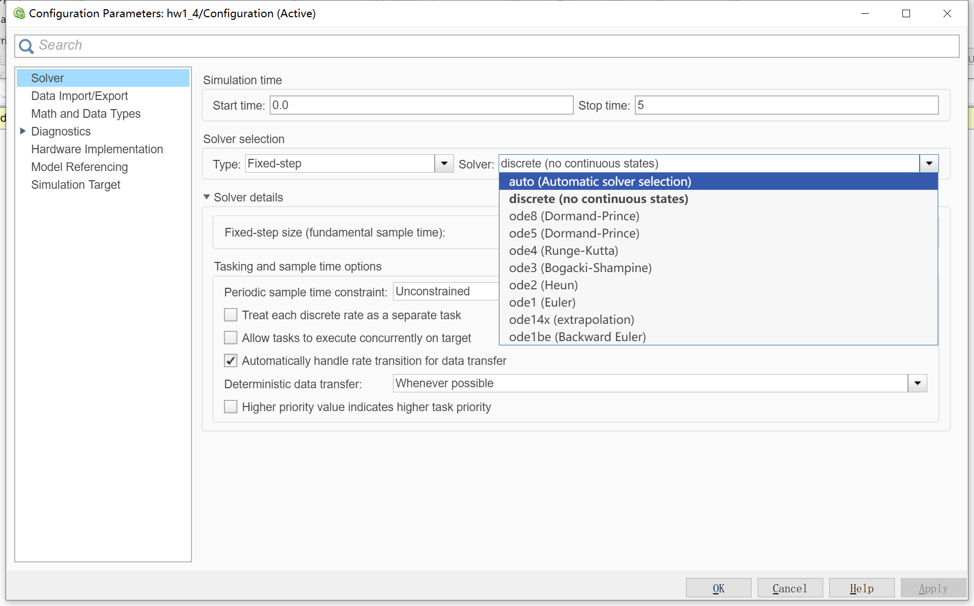 Matlab Simulink仿真报错解决办法fixedstepdiscrete Csdn博客 