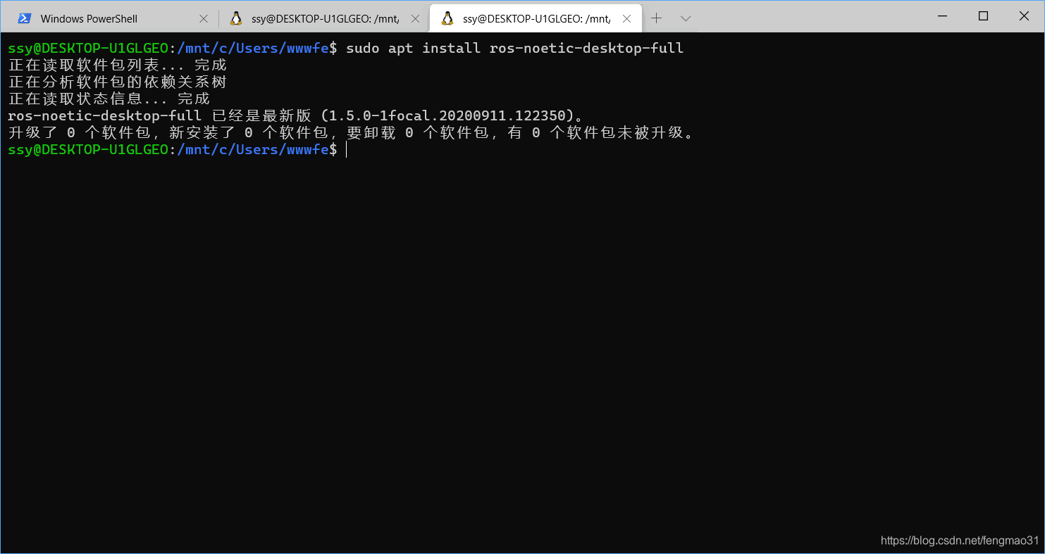 Window10上使用linux子系统wsl1,以及安装ros,测试rvizit Seems To Have Been A Windows Subsystem For Linu Csdn博客