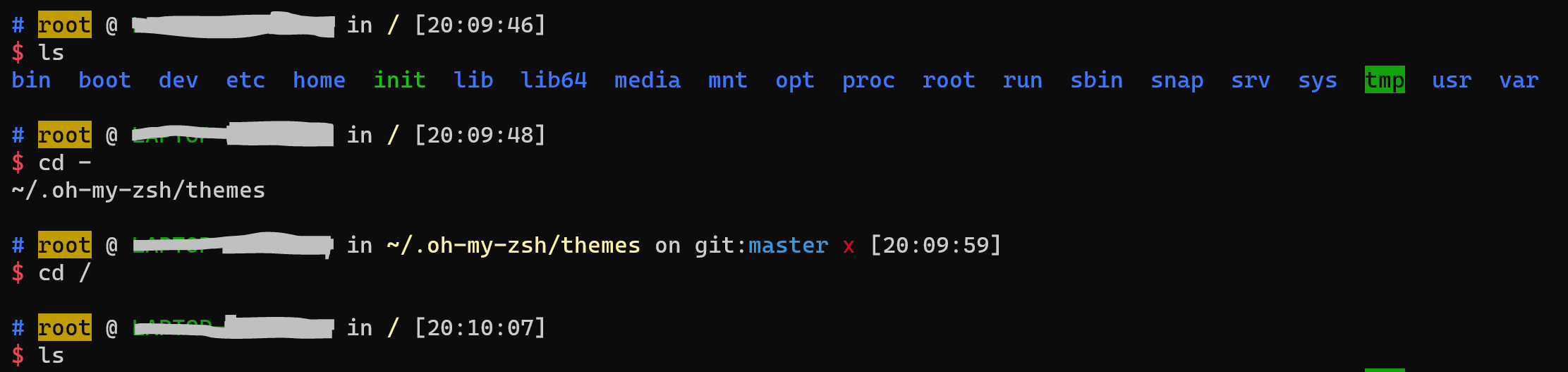 Linux下shell美化教程—oh my zsh_linux shell 美化-CSDN博客