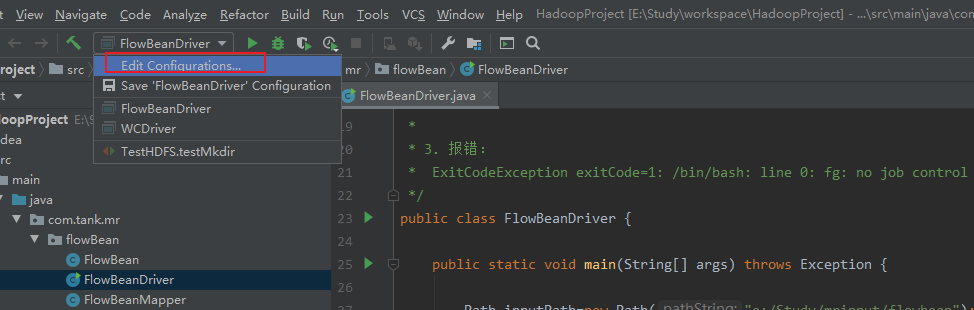 Hadoop本地运行出现:Caused by: java.io.FileNotFoundException:D:/tmp/hadoop-win2010/mapred/local/_hadoop ...