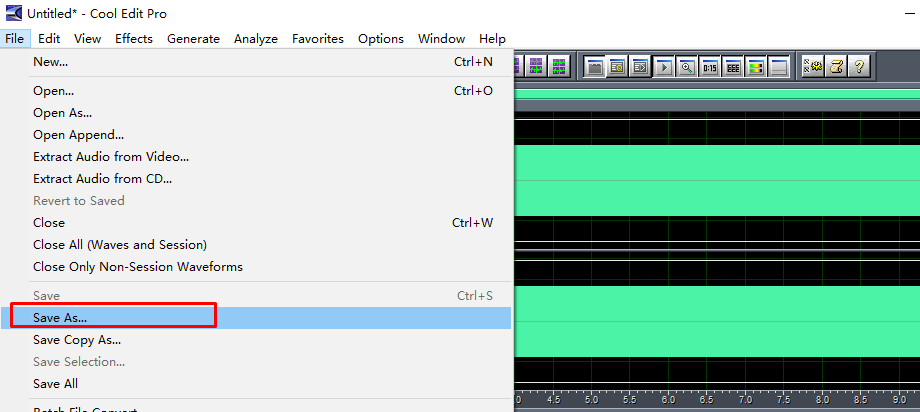 CoolEdit 常用操作简介-CSDN博客