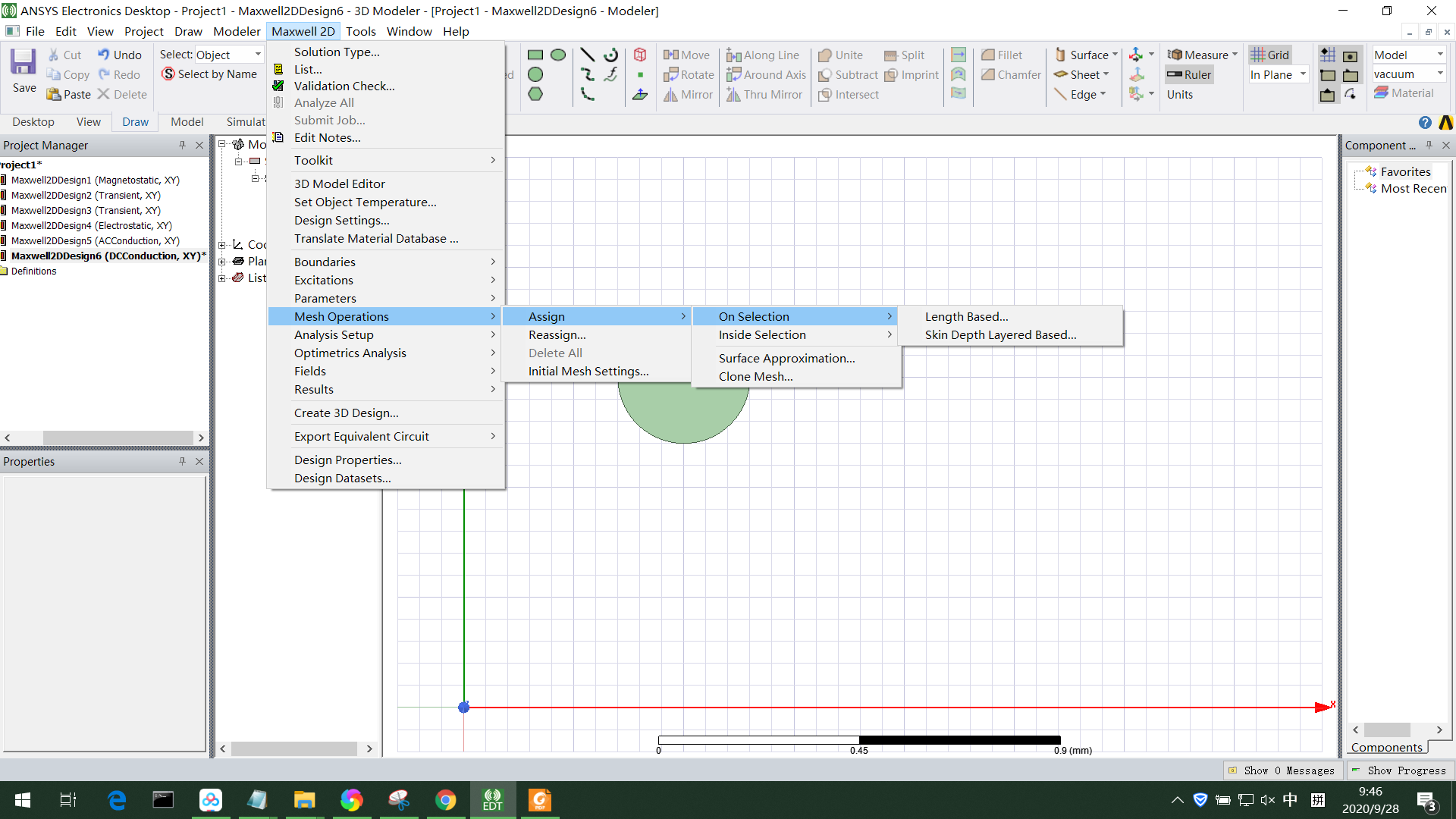 YDOOK: ANSYS Maxwell 19 教程18：Maxwell 2D On Selection 网格划分_maxwell网格不显示-CSDN博客