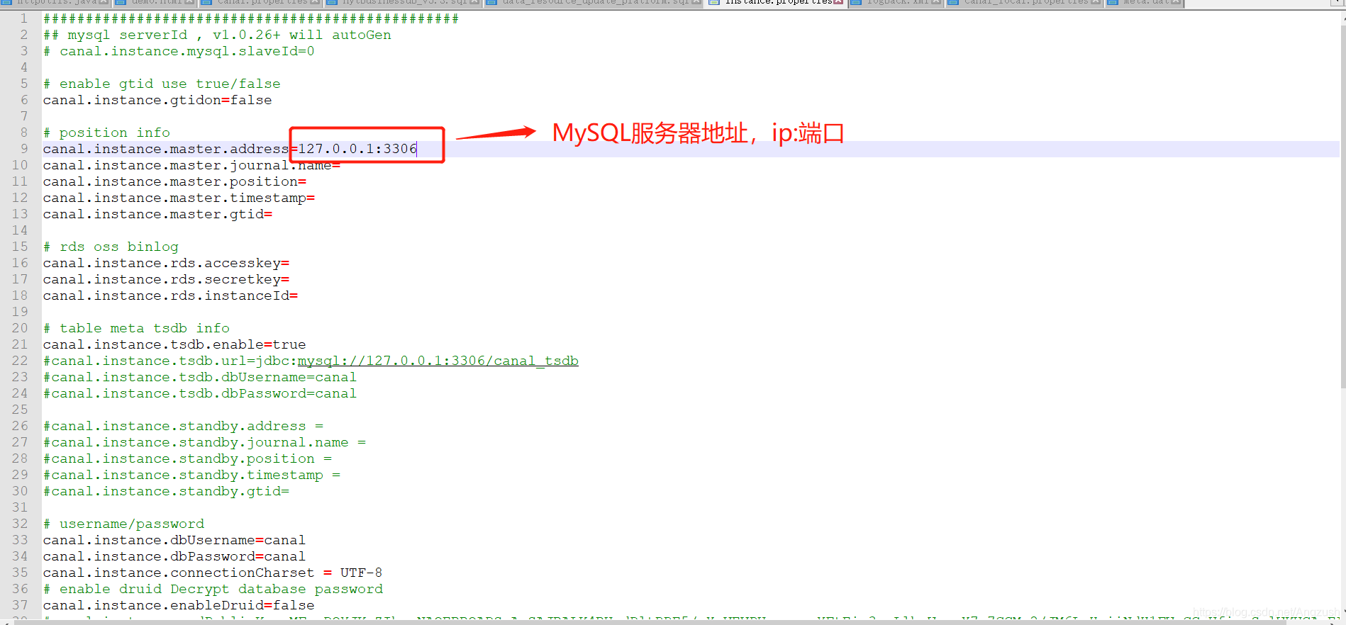 Canal 监听同步指定数据库,所有表stancefilterregex 指定表 Csdn博客