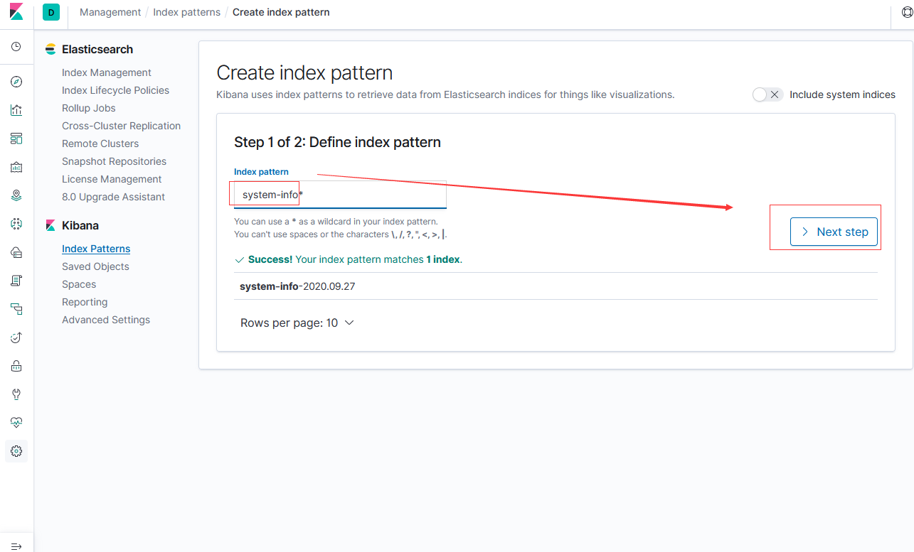 Kibana 自定义索引模式 Index patterns_kibana index pattern-CSDN博客