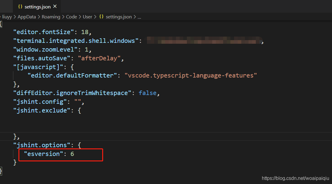 Vscode编辑器中jshint扩展无法检测es6代码的解决办法jshint Arrow Function Syntax Is Only Avail Csdn博客