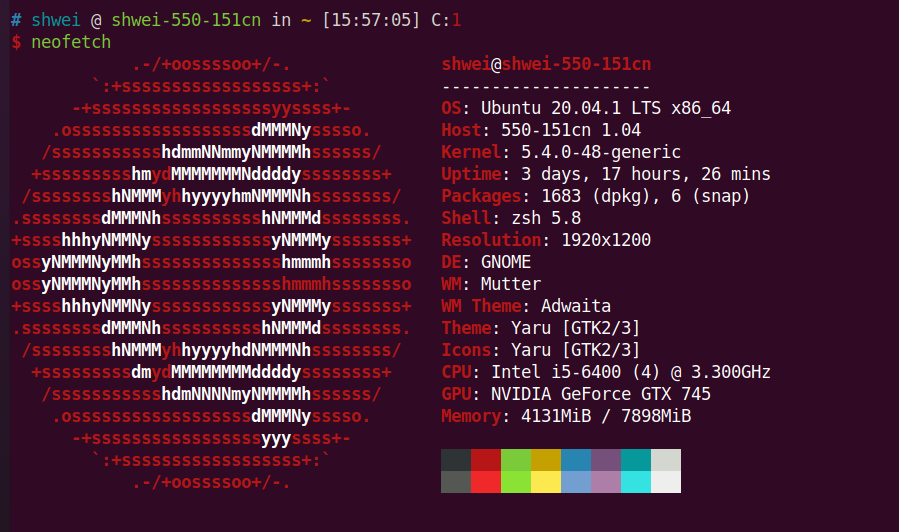 MacOS终端 Iterm2 美化 zsh 配合 neofetch 个性化显示系统信息_mac neofetch-CSDN博客
