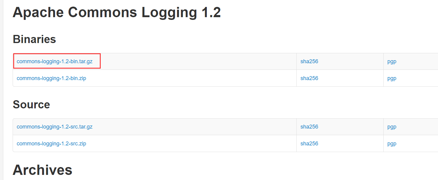 官网下载最新版 beanutils 所需要的 commons-beanutils-1.9.4.jar（包括 commons-logging-1.2.jar）-CSDN博客