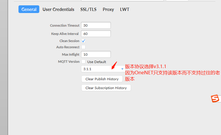 mqttfx连上OneNET_esp8266学习笔记（7）_oneneterror: connection refused: badusername or pa-CSDN博客