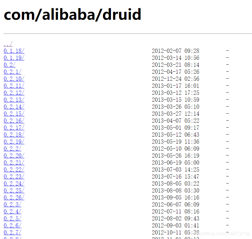 官网下载最新版 Druid 的jar包druid 129jar Csdn博客