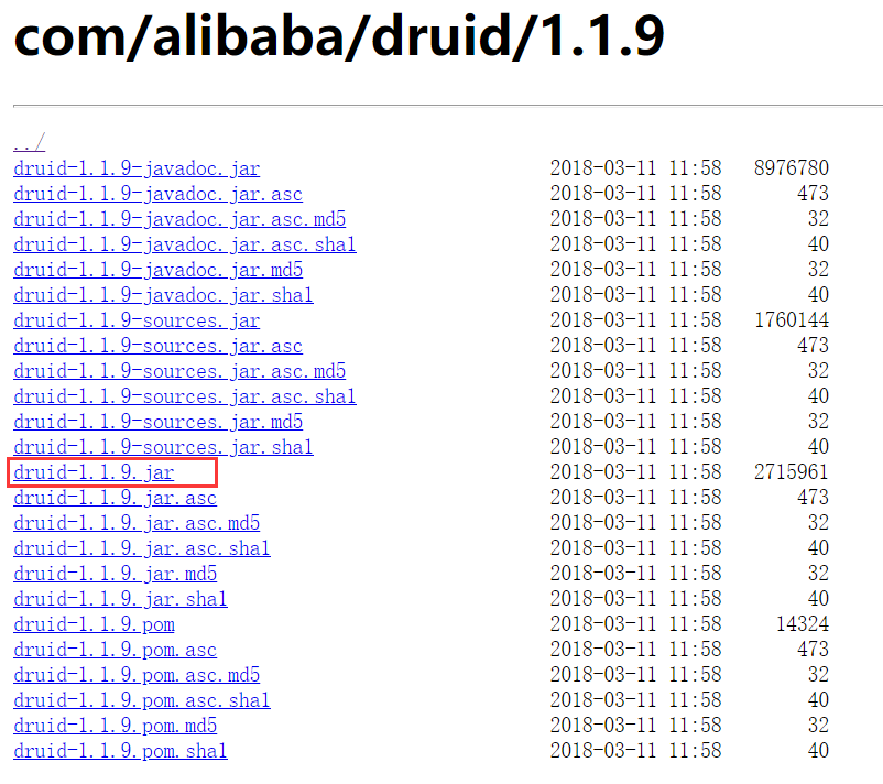 官网下载最新版 Druid 的jar包druid 129jar Csdn博客 