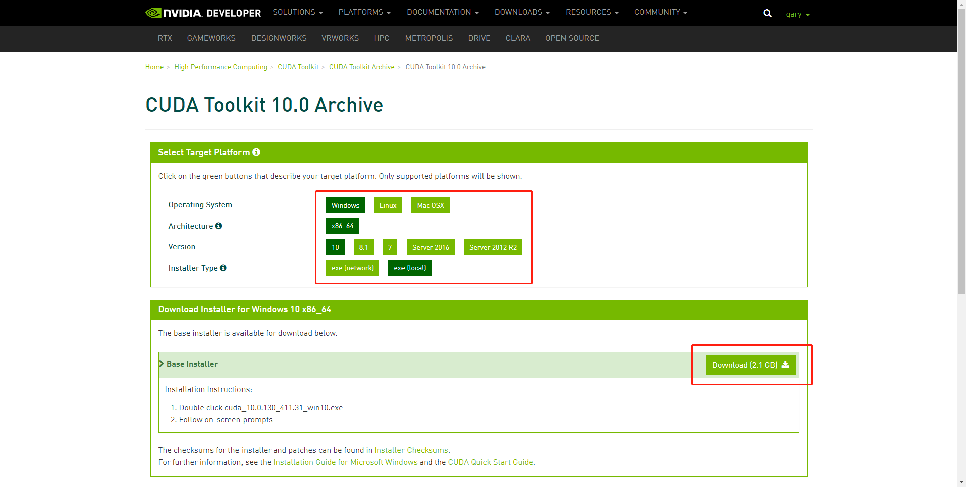 Windows系统安装CUDA和cuDNN_cudf windows-CSDN博客
