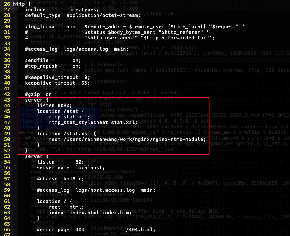 基于Nginx的RTMP直播服务器搭建_直播服务器搭建nginx-rtmp+java-CSDN博客