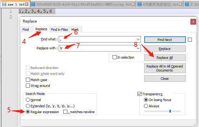 NotePad++按指定字符换行_notepad设置每行固定长度-CSDN博客