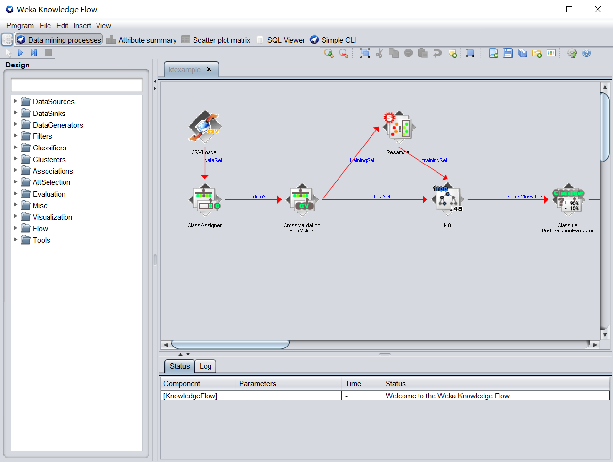 Weka(二)—Classification(糖尿病数据集&Cross-validation交叉验证&meta-classifier(CVParameter)&Weka Knowledge ...