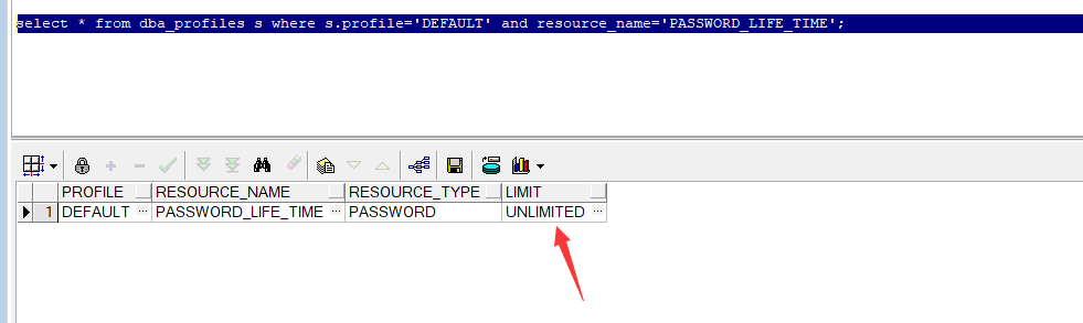 Oracle查看密码过期策略及修改oraclel数据库密码策略查询 Csdn博客 