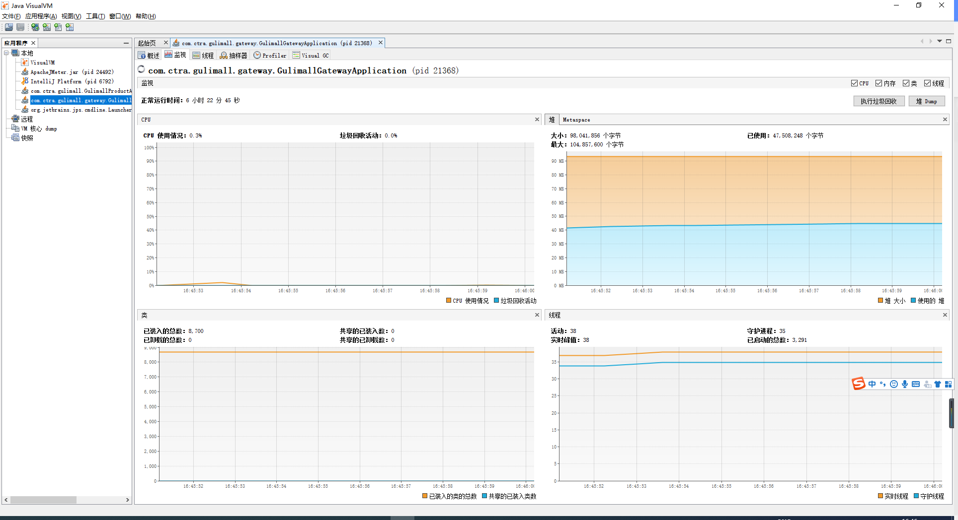springboot微服务实战：JMeter & jvisualvm 多线程 高并发 压测_CTRA王大大的博客-CSDN博客