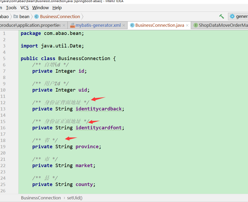 mybatis逆向工程，自动生成带中文注释方法,根据mysql中的表生成bean,*mapper.java,*mapper.xml文件_mybatis逆向工程生成注释-CSDN博客