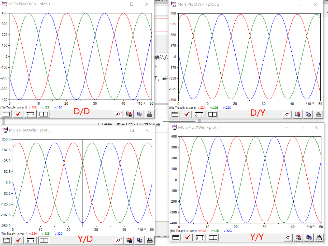 ATP-EMTP中变压器联结方式与电压的关系_emt变压器是什么-CSDN博客