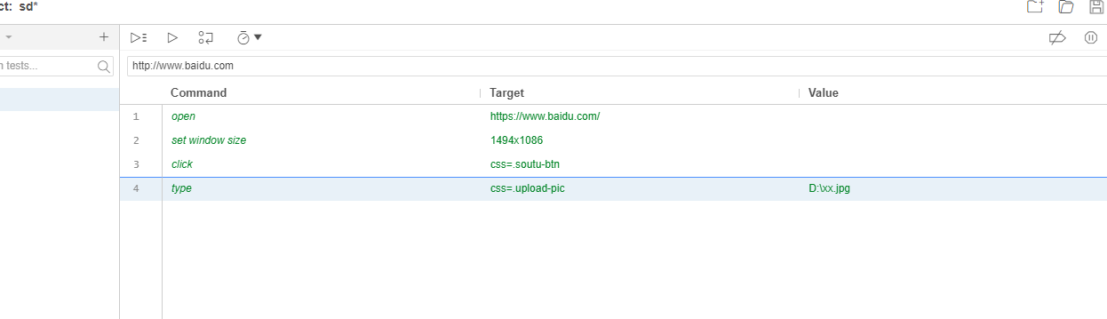 selenium ide 上传文件或者上传图片 操作_selenium ide {"code":-32000,"message":"not allowed-CSDN博客