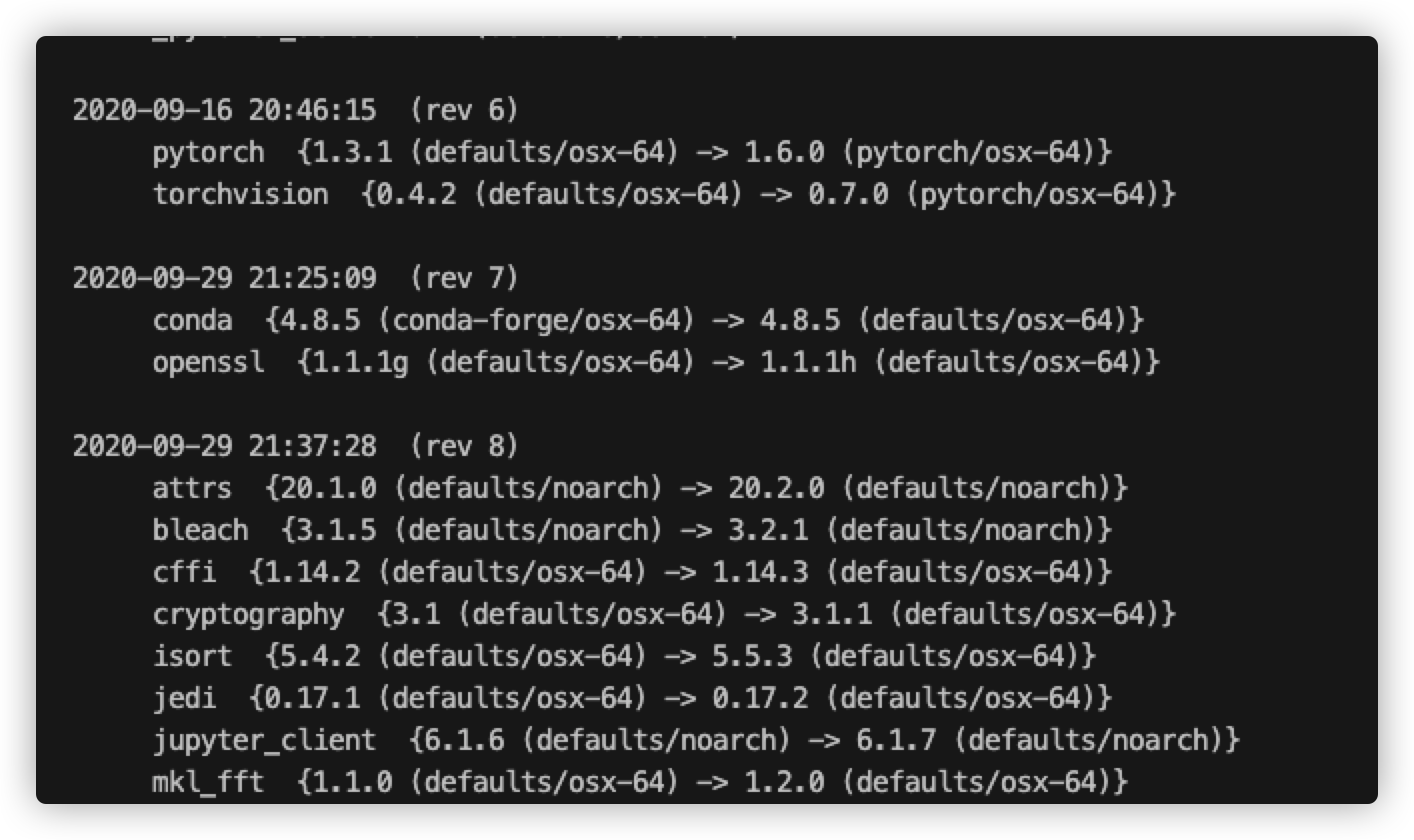 conda环境回滚_conda install --revision-CSDN博客