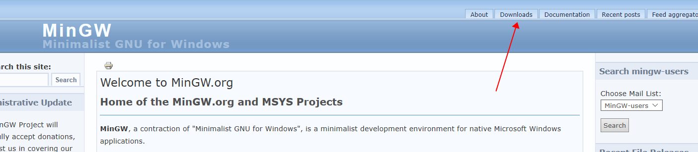 Windows10安装MinGw，利用MinGw安装gcc、g++和make._windows g++安装官网-CSDN博客