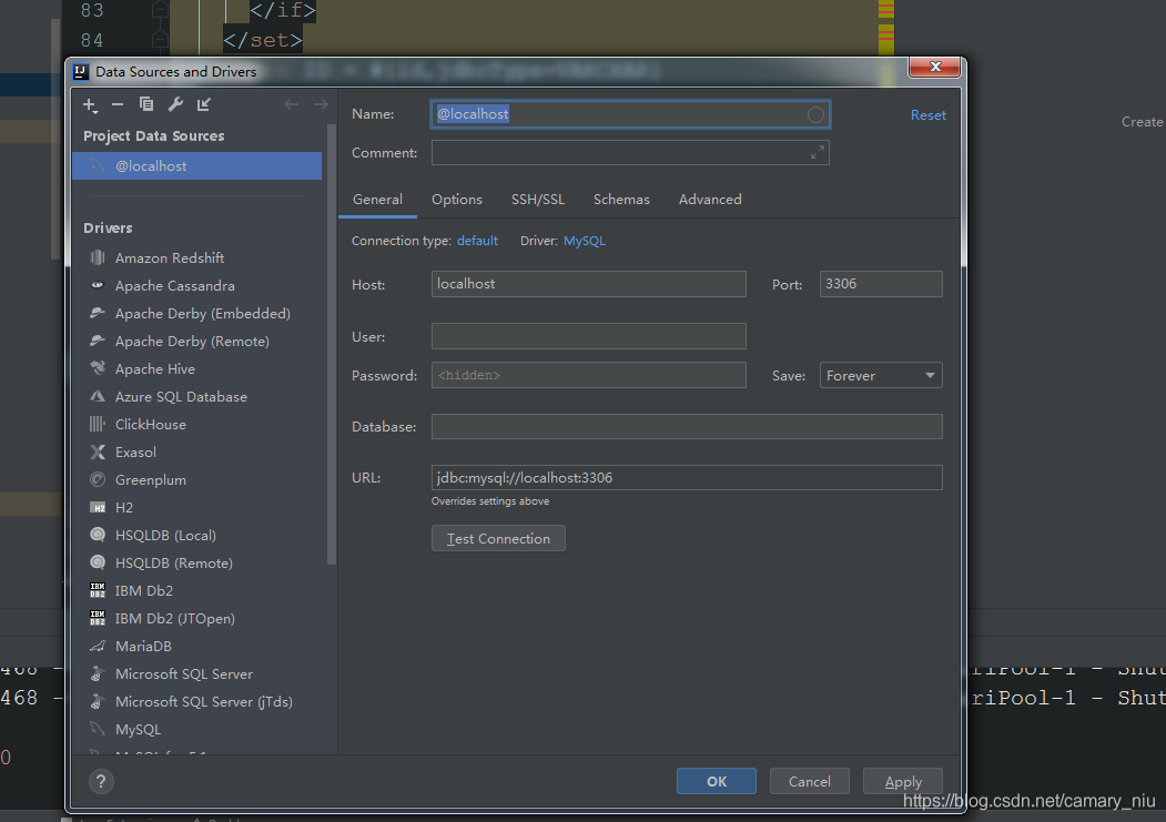 Idea添加database 解决mybatis Mapperxml 文件无法关联表报红问题idea Mapperxml跳转到databse对应的表或字段 Csdn博客