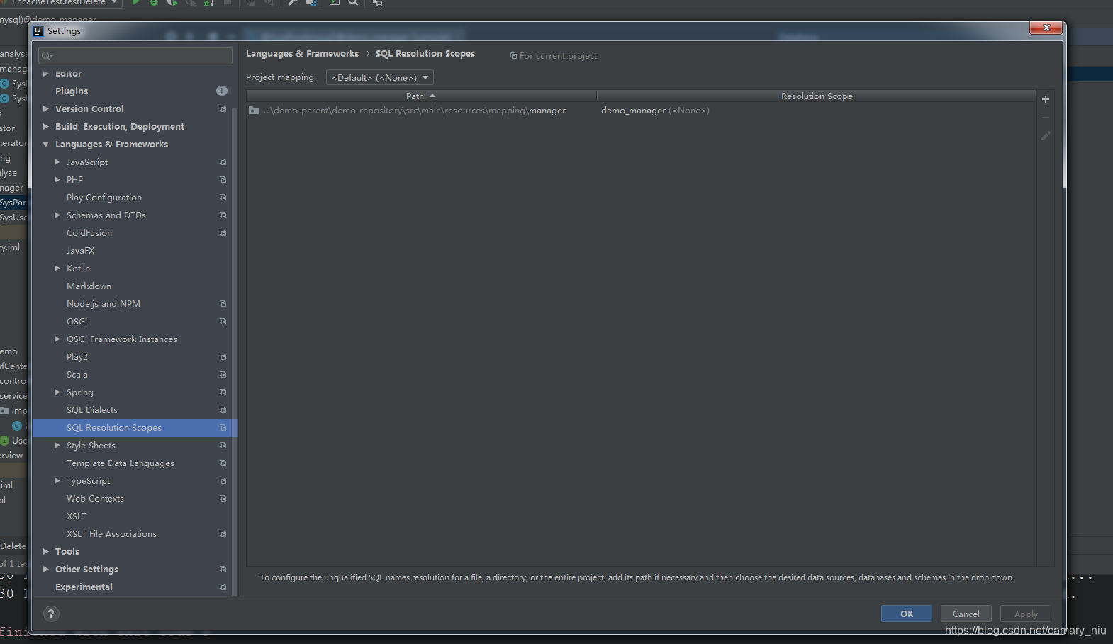 Idea添加database 解决mybatis Mapper Xml 文件无法关联表报红问题 Idea Mapper Xml跳转到